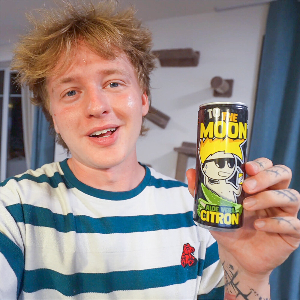Mr. Moon ovocný nealkoholický nápoj s Aloe Vera a Citrón - 0,25ml